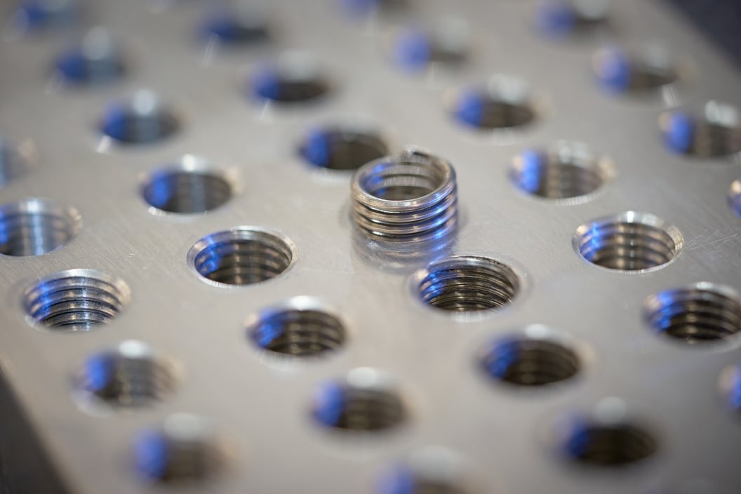 How helically coiled thread inserts are designed to maximise strength