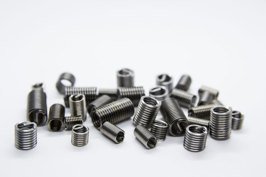 How helically coiled thread inserts are designed to maximise strength